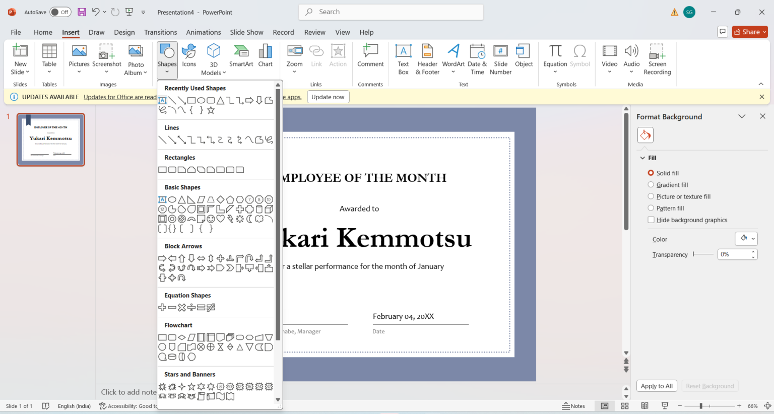 How to Design Certificate In Microsoft Powerpoint - MixCommerce Blog